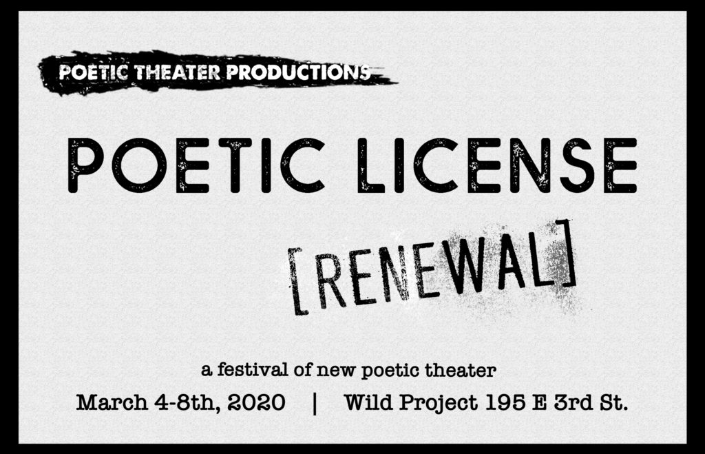 POETIC LICENSE: RENEWAL - wild project